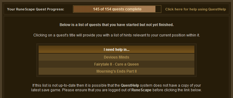 QuestHelp | RuneScape Wiki | Fandom