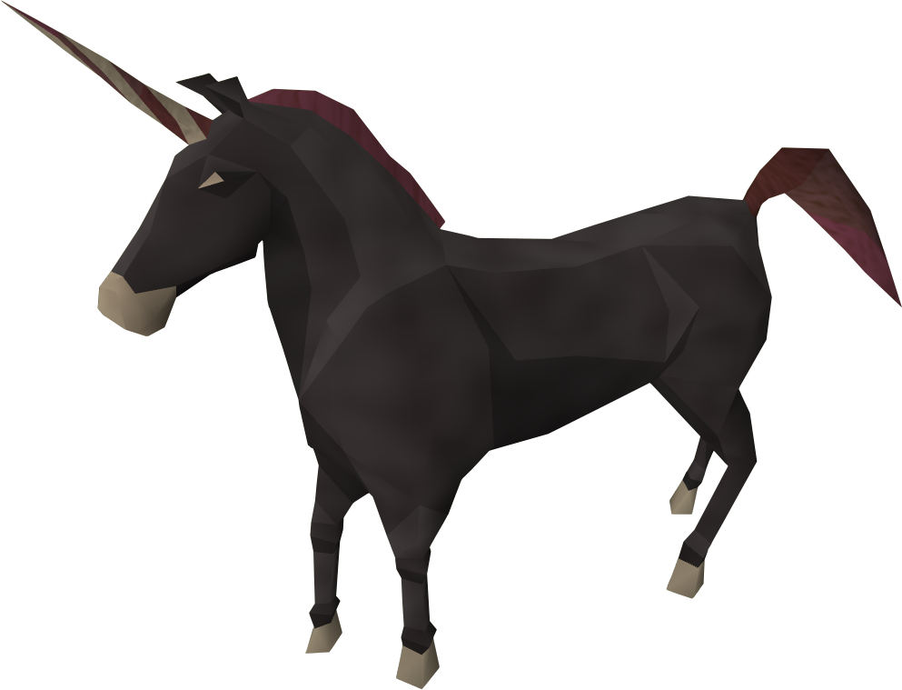 Black unicorn Foal | RuneScape Wiki | Fandom