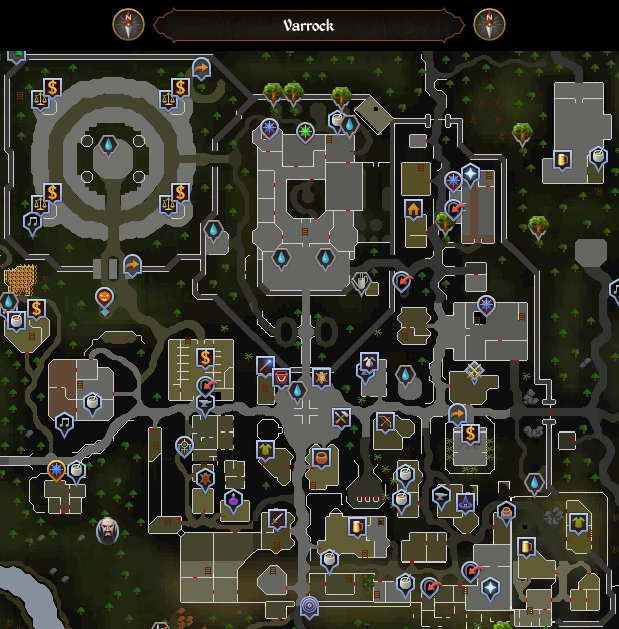 Map:Varrock scan | RuneScape Wiki | Fandom