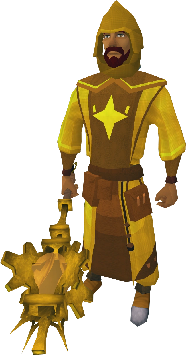 Golden Akrisae's robe skirt | RuneScape Wiki | Fandom