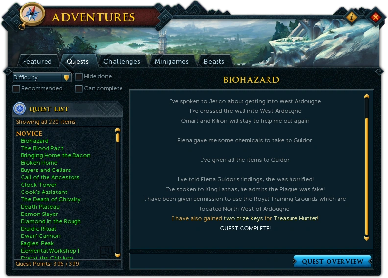 Quest points | RuneScape Wiki | Fandom