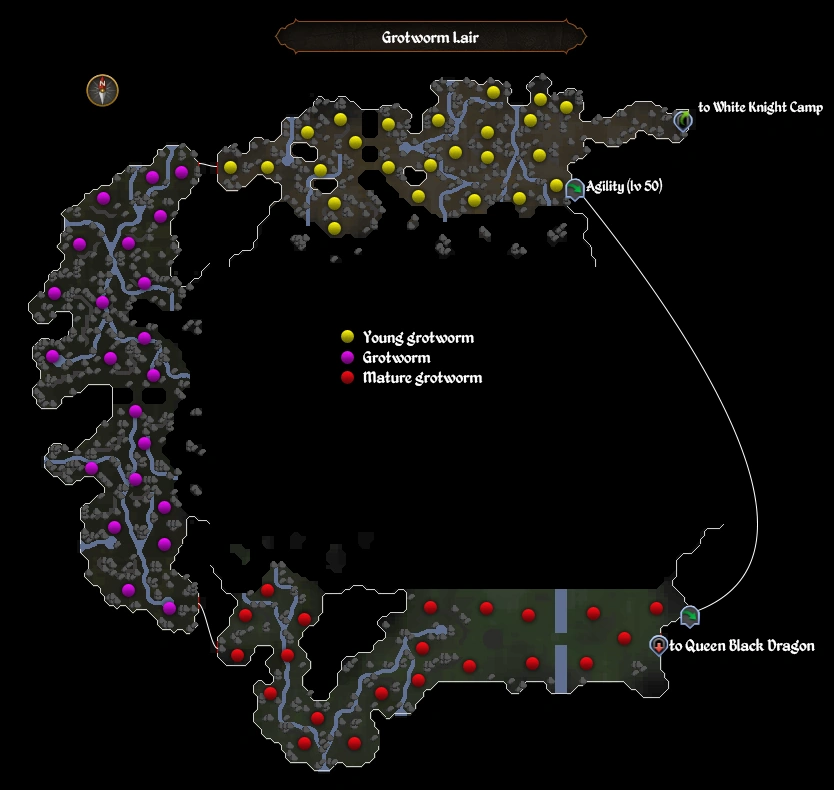 Map:Grotworm Lair | RuneScape Wiki | Fandom
