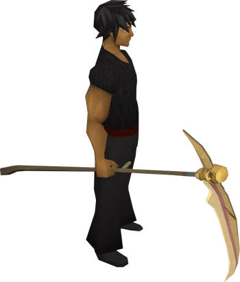 Golden scythe | RuneScape Wiki | Fandom