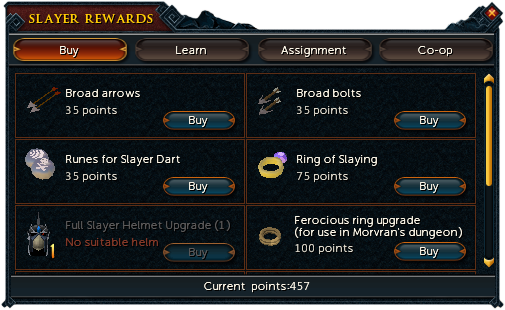 Slayer points | RuneScape Wiki | Fandom