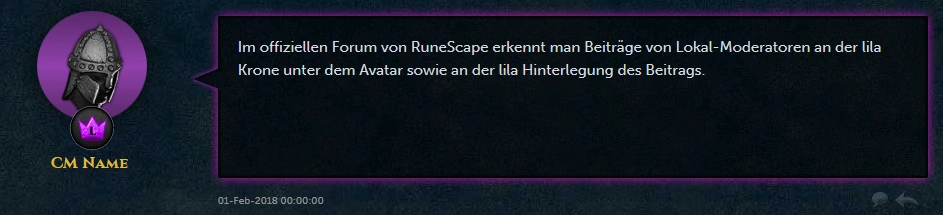 Community Management Moderatoren | RuneScape Wiki | Fandom