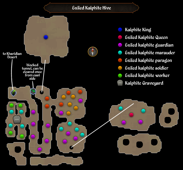 Map:Exiled Kalphite Hive | RuneScape Wiki | Fandom