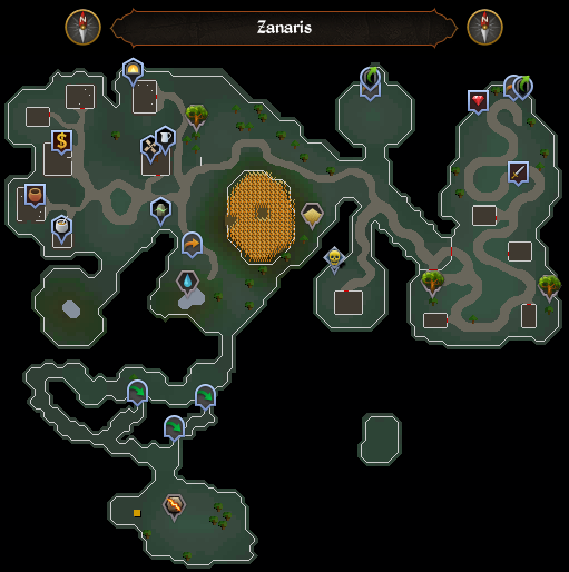 Map:Zanaris scan | RuneScape Wiki | Fandom