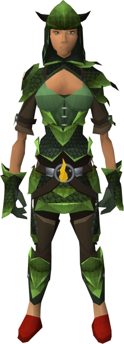 Blessed dragonhide armour | RuneScape Wiki | Fandom