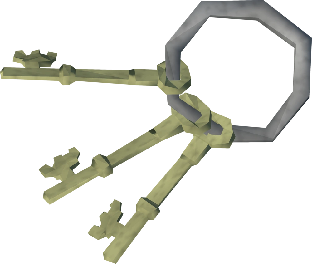 Treasure chest keyring | RuneScape Wiki | Fandom