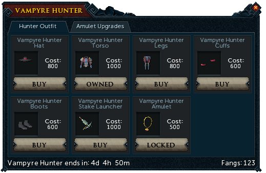 Vampyre Hunter Outfit | RuneScape Wiki | Fandom