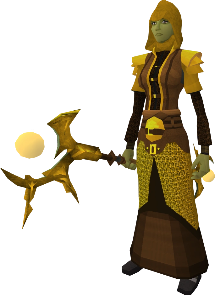 Golden Ahrim the Blighted's equipment | RuneScape Wiki | Fandom