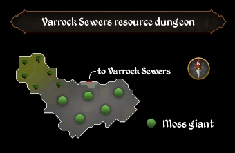 Map:Varrock Sewers resource dungeon | RuneScape Wiki | Fandom