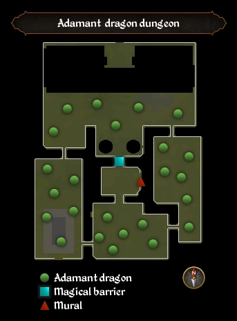Map:Adamant dragon dungeon | RuneScape Wiki | Fandom