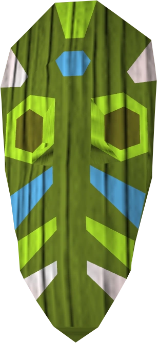 Tribal mask (green) | RuneScape Wiki | Fandom