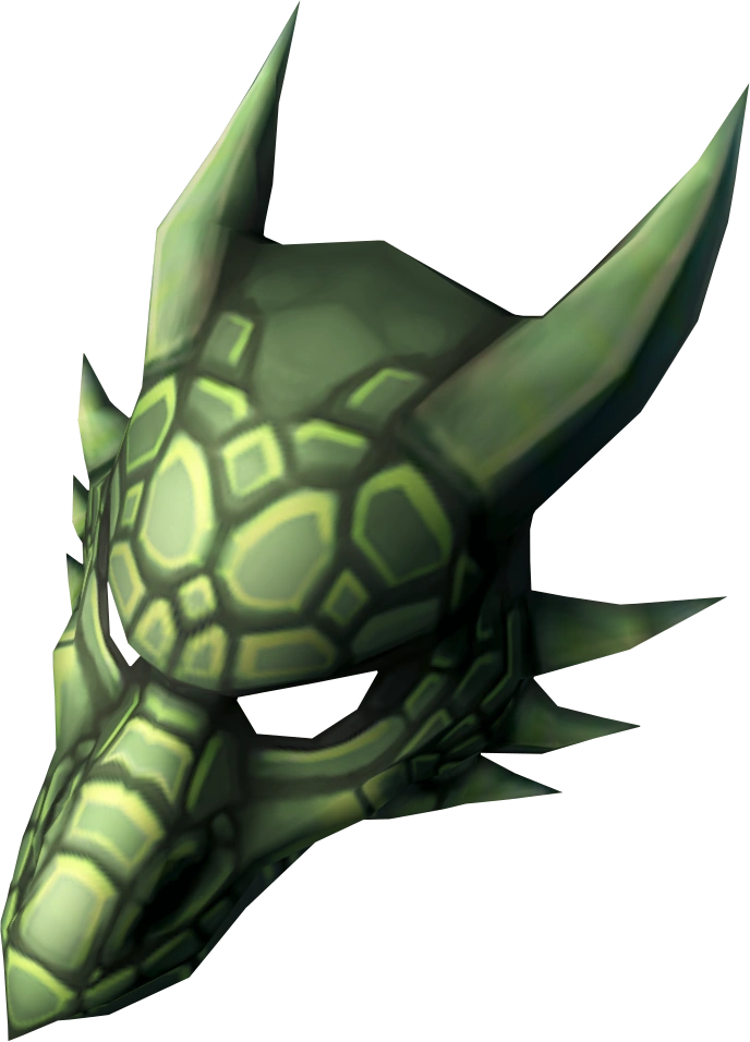 Adamant dragon mask | RuneScape Wiki | Fandom
