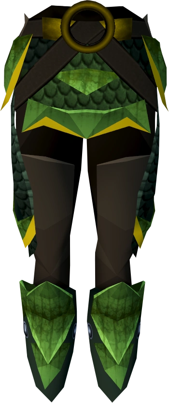 Green dragonhide chaps (g) | RuneScape Wiki | Fandom