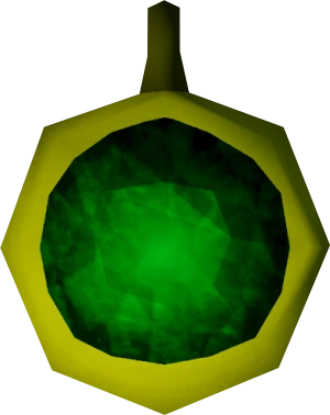Emerald amulet (unstrung) | RuneScape Wiki | Fandom