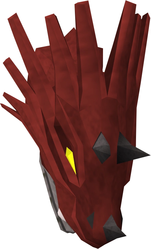 Dragon head (red) | RuneScape Wiki | Fandom