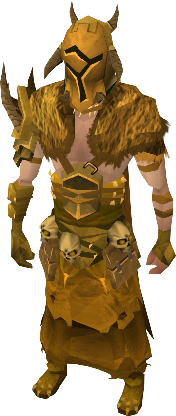 Golden warpriest of Bandos armour | RuneScape Wiki | Fandom