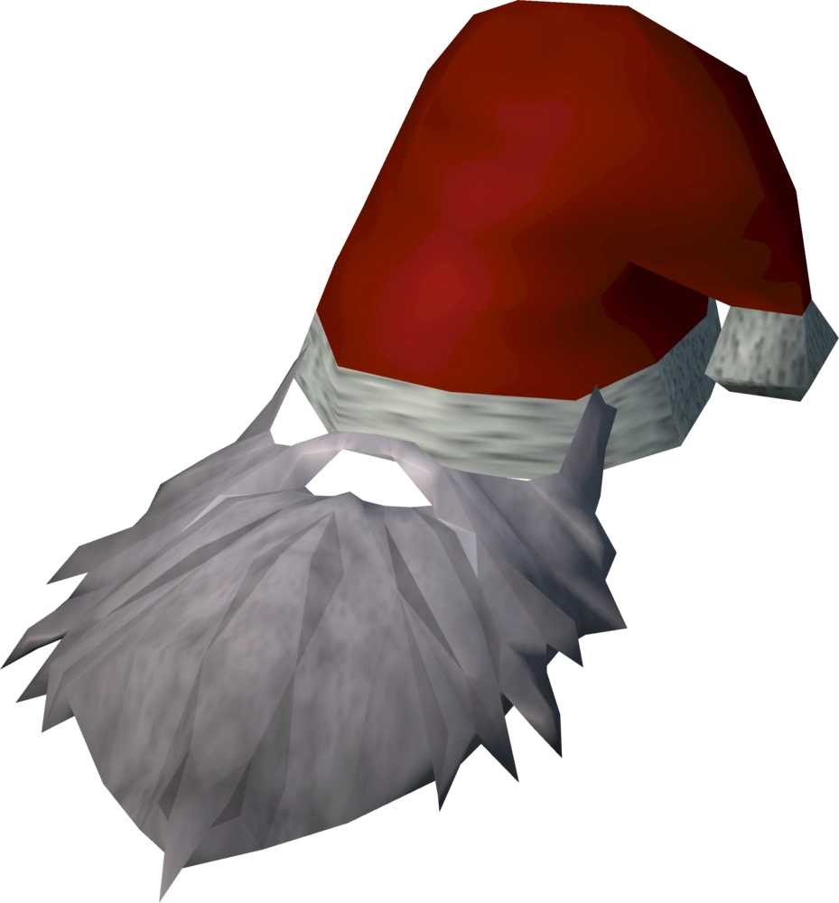 Santa hat with beard | RuneScape Wiki | Fandom