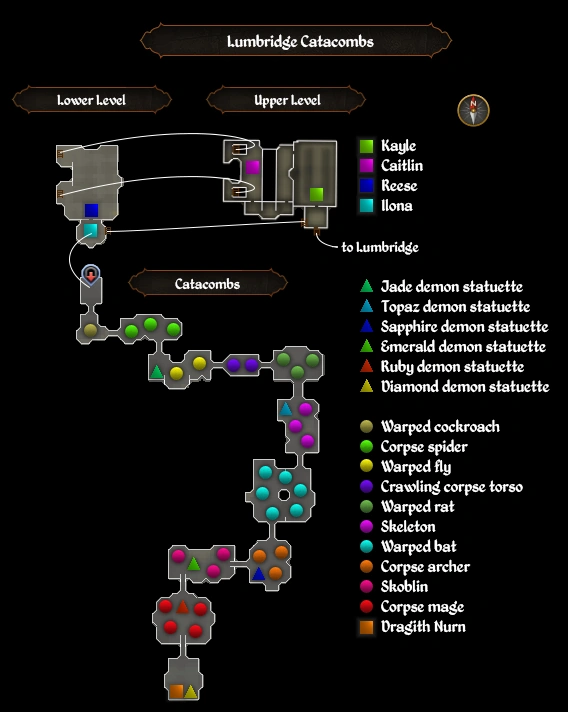 Map:Lumbridge Catacombs | RuneScape Wiki | Fandom