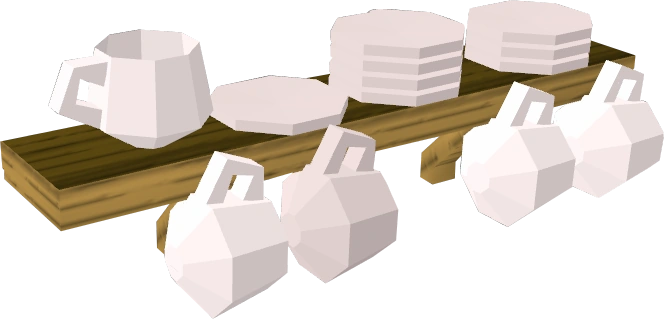 Wooden shelves 3 | RuneScape Wiki | Fandom