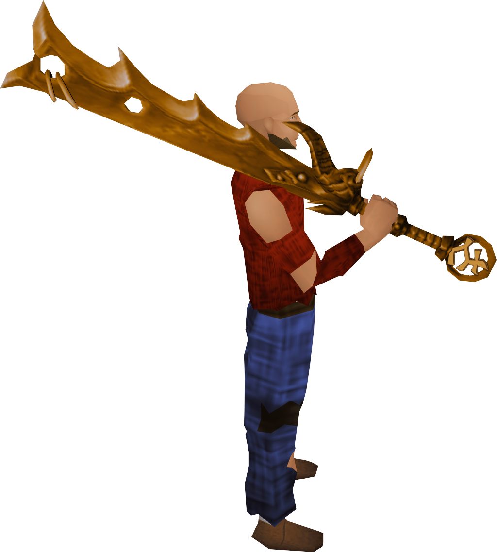 Golden Bandos Godsword Runescape Wiki Fandom