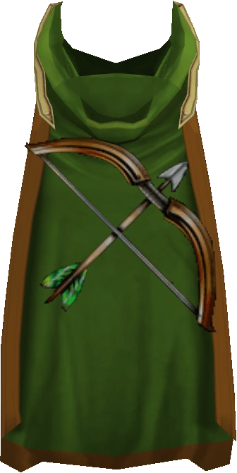 Hooded ranged cape (t) | RuneScape Wiki | Fandom