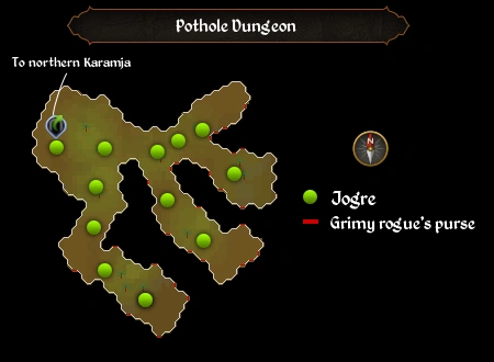 Map:Pothole Dungeon | RuneScape Wiki | Fandom