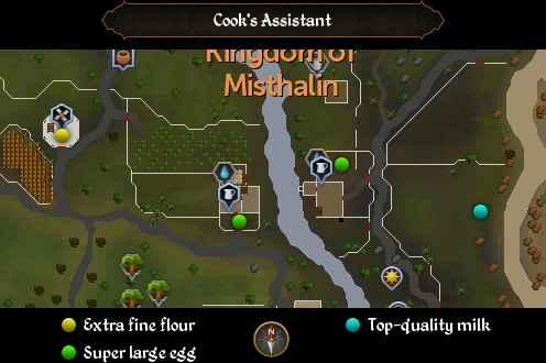 Map:Cook's Assistant | RuneScape Wiki | Fandom