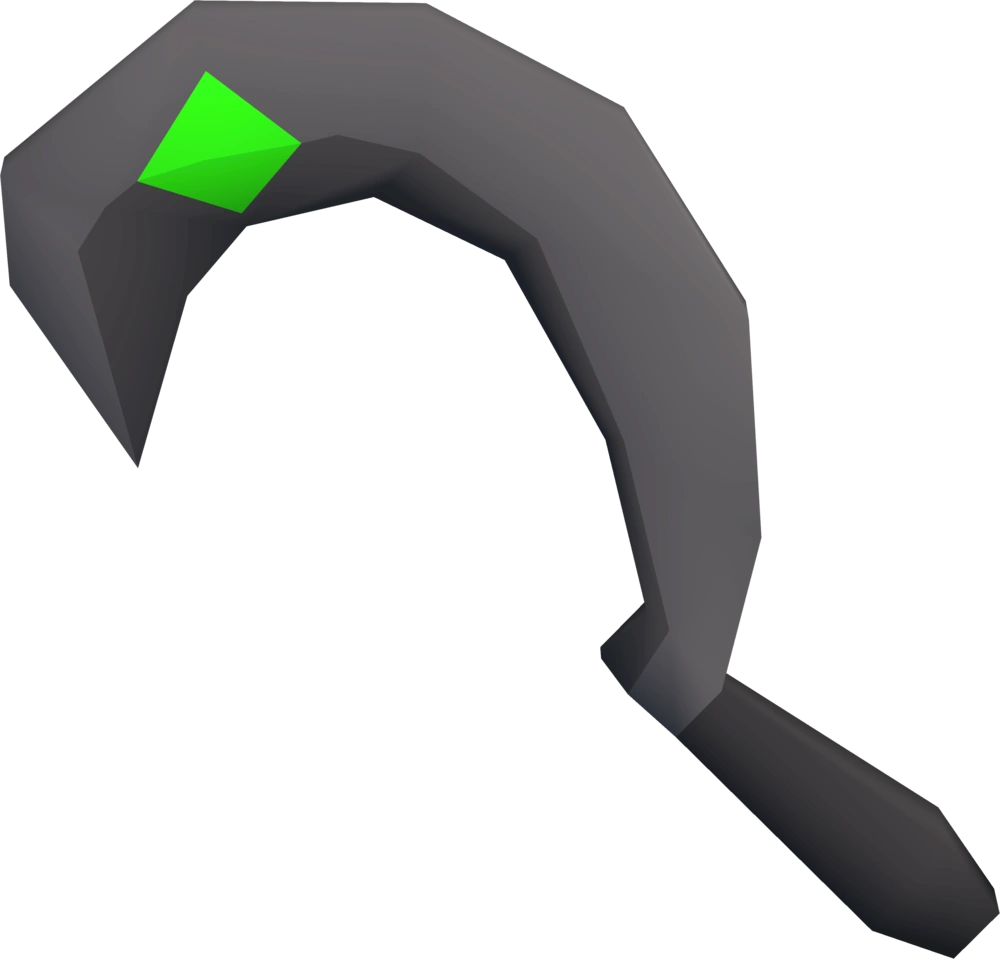 Silver sickle emerald (b) | RuneScape Wiki | Fandom