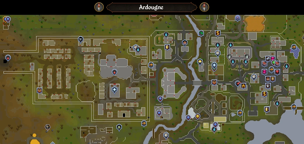 Map:Ardougne scan | RuneScape Wiki | Fandom