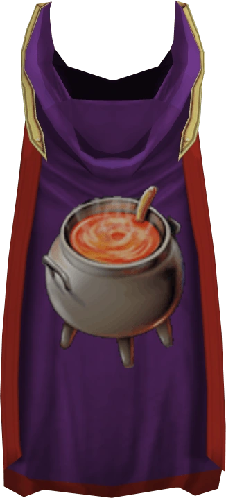 Hooded cooking cape (t) | RuneScape Wiki | Fandom
