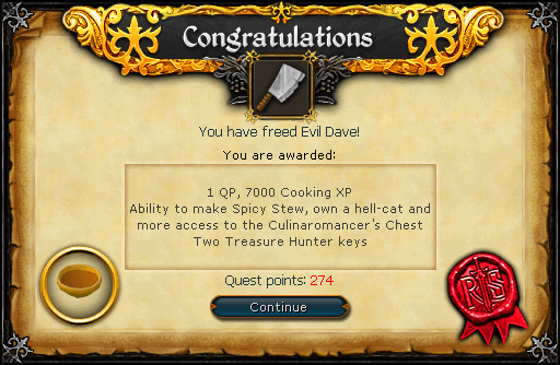Recipe for Disaster: Freeing Evil Dave quick guide | RuneScape Wiki ...