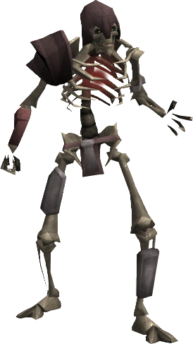Skeleton bone thrower | RuneScape Wiki | Fandom