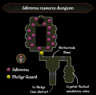 Map:Edimmu resource dungeon | RuneScape Wiki | Fandom