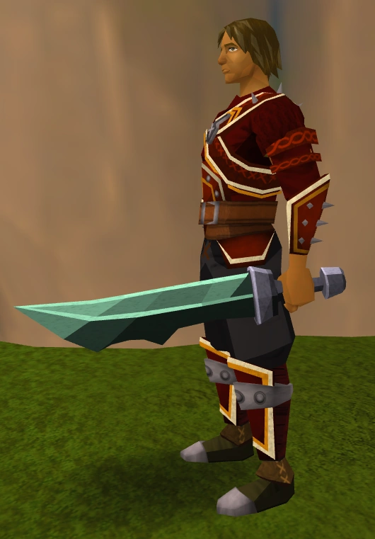 Off-hand adamant ceremonial sword V | RuneScape Wiki | Fandom