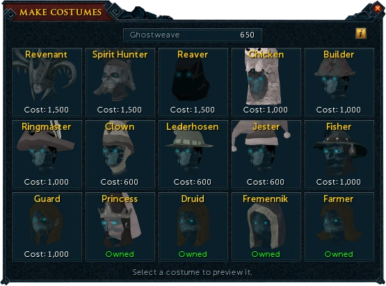 Ghostweave | RuneScape Wiki | Fandom