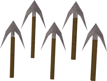 Unfinished broad bolts | RuneScape Wiki | Fandom