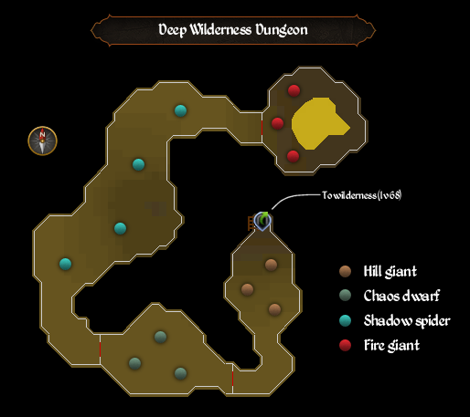 Map:Deep Wilderness Dungeon | RuneScape Wiki | Fandom