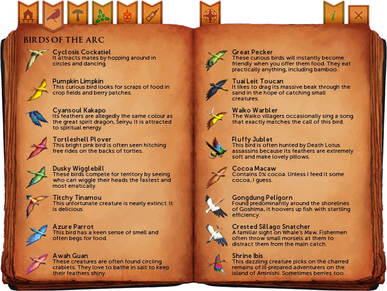 The Arc/Birds | RuneScape Wiki | Fandom