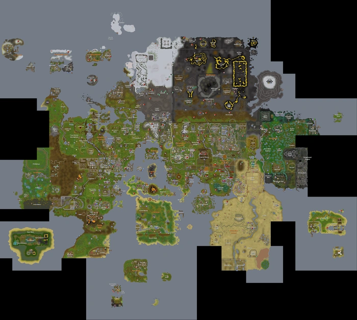 World map | RuneWiki | Fandom