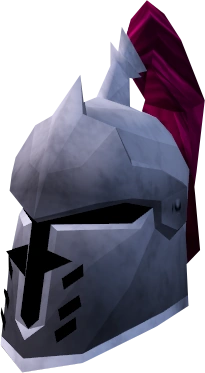 Steel heraldic helm (Dragon) | RuneScape Wiki | Fandom