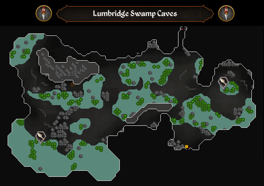 Map:Lumbridge swamp caves scan | RuneScape Wiki | Fandom