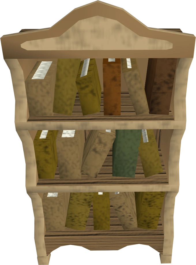Oak bookcase | RuneScape Wiki | Fandom