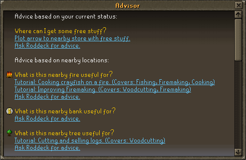 Advisor system | RuneScape Wiki | Fandom