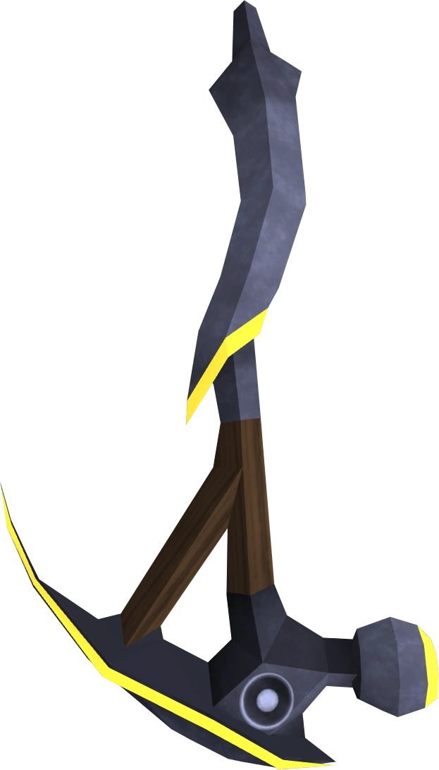 Gilded mithril pickaxe | RuneScape Wiki | Fandom