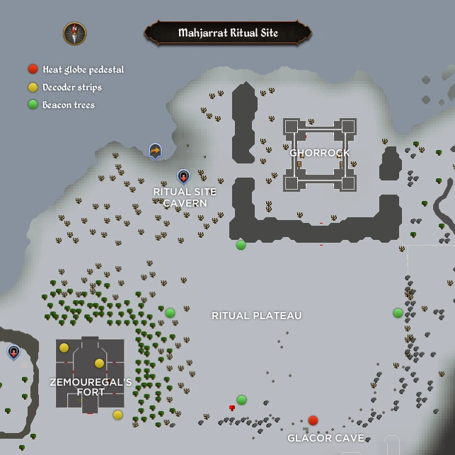 Map:Mahjarrat Ritual Site | RuneScape Wiki | Fandom