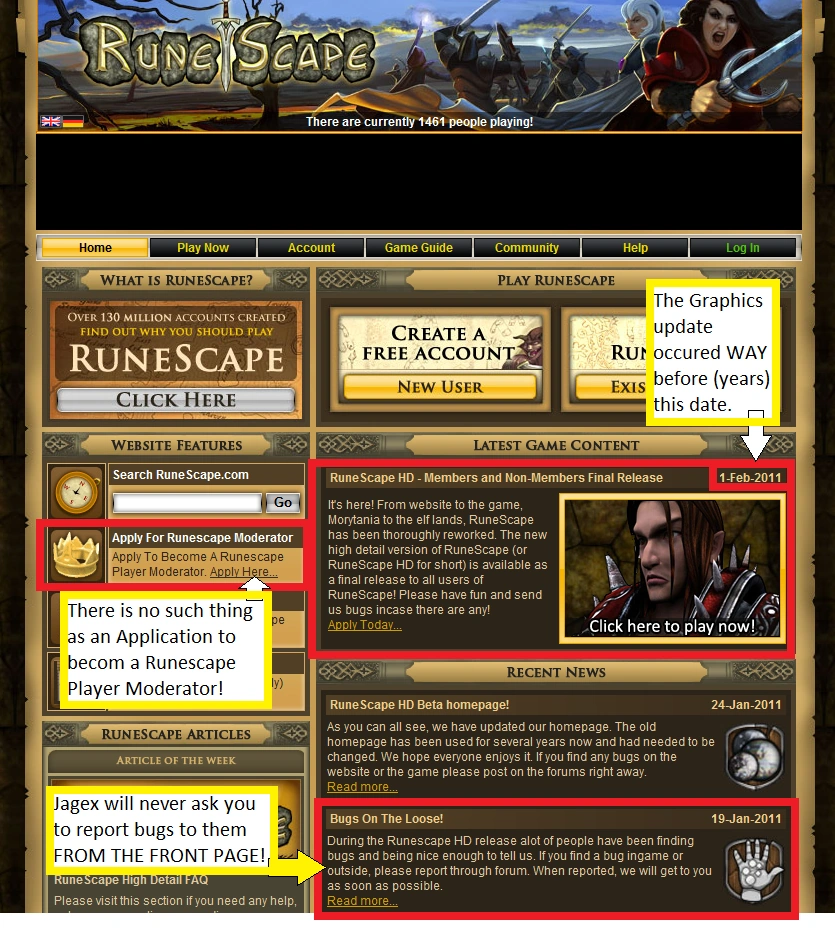 Scams/Password scams | RuneScape Wiki | Fandom