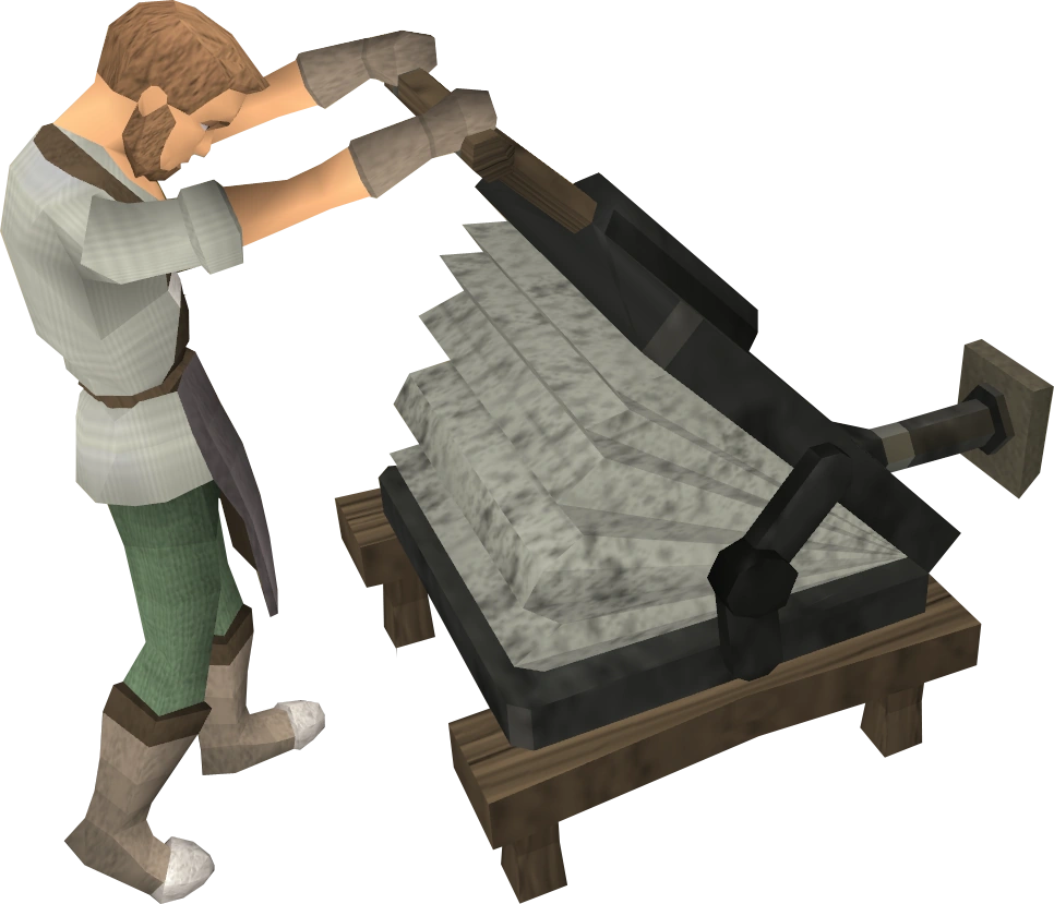 Blacksmith working the bellows | RuneScape Wiki | Fandom